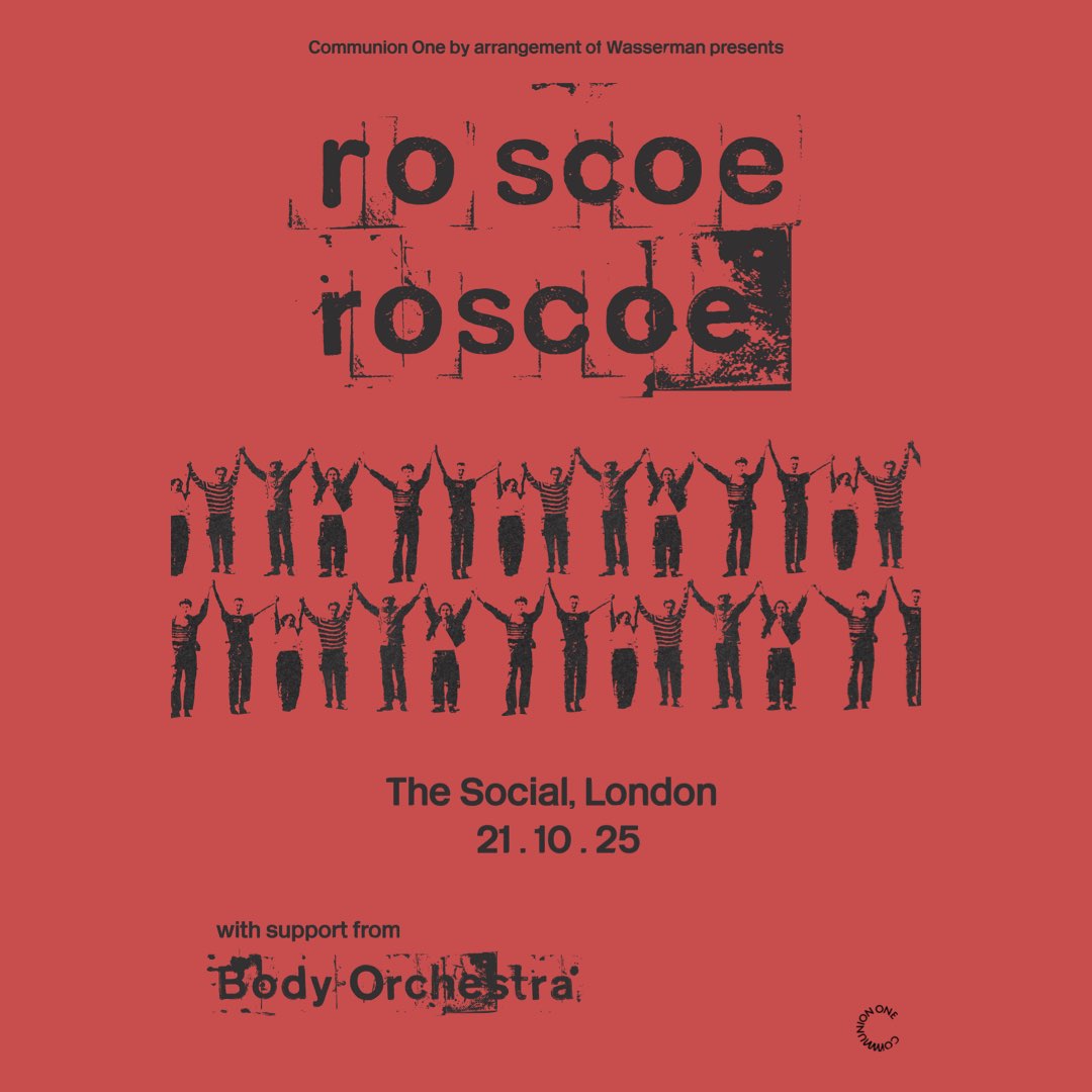 Roscoe Roscoe + Body Orchestra - The Social - London